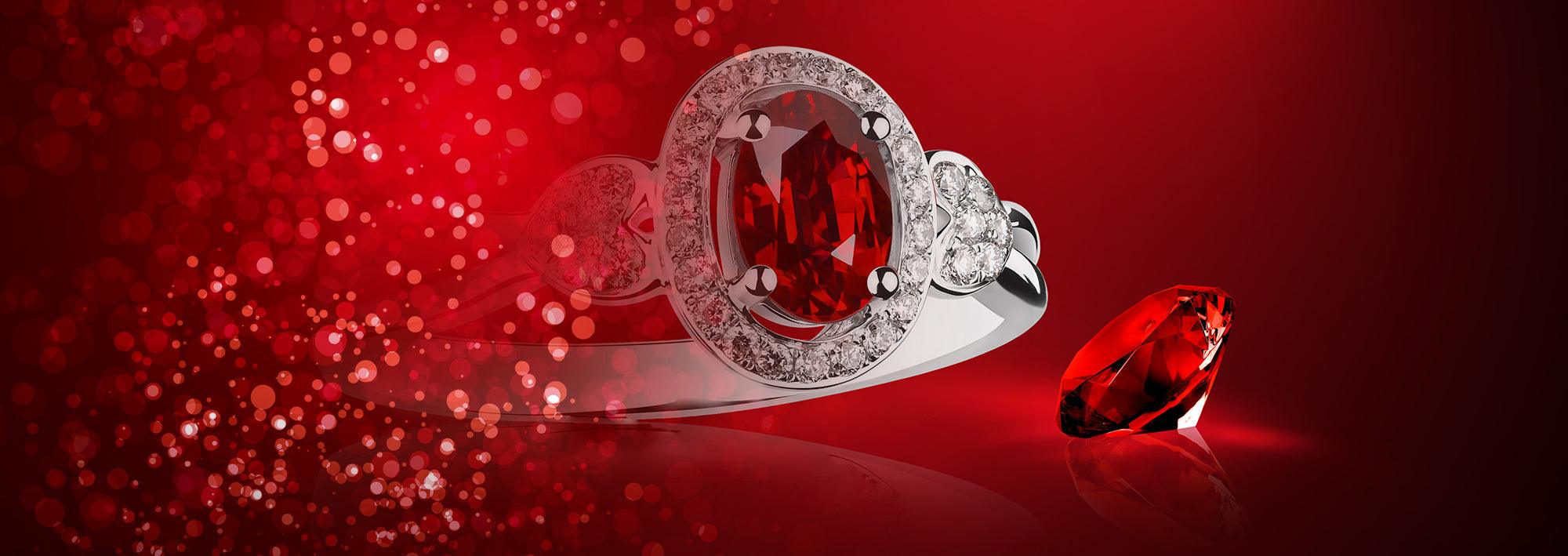 July Birthstone - Ruby Jewelry | TheNetJeweler