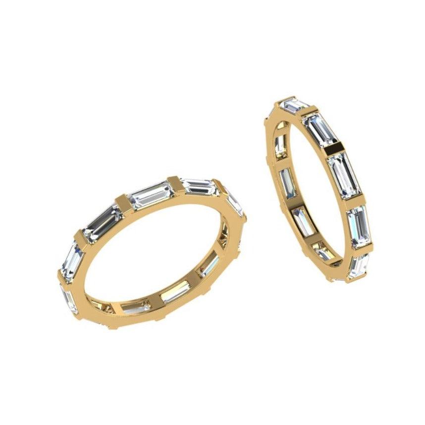 Baguette Diamond Eternity Ring 3.30 ct. tw. | TheNetJeweler