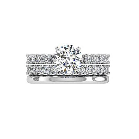 Matching Diamond Engagement and Wedding Rings | TheNetJeweler