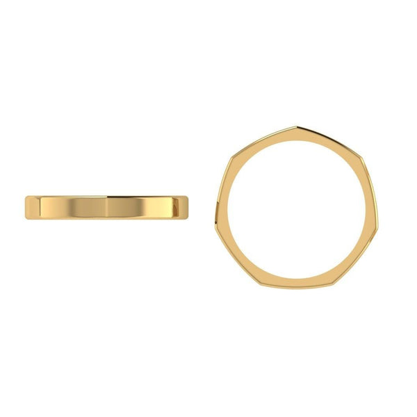 Heptagon Seven Sided Ring | TheNetJeweler