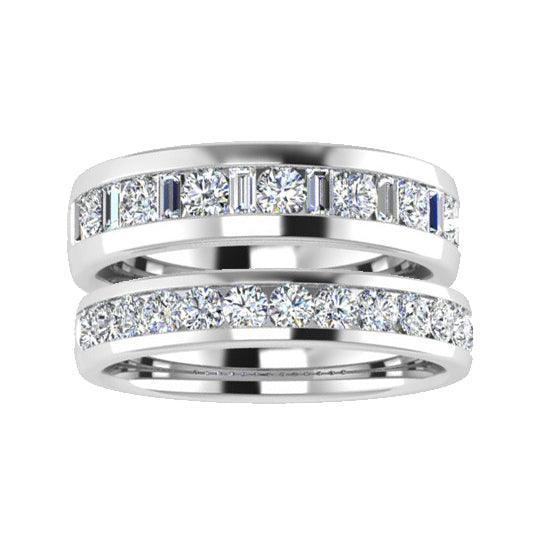 Matching Diamond Wedding Bands | TheNetJeweler